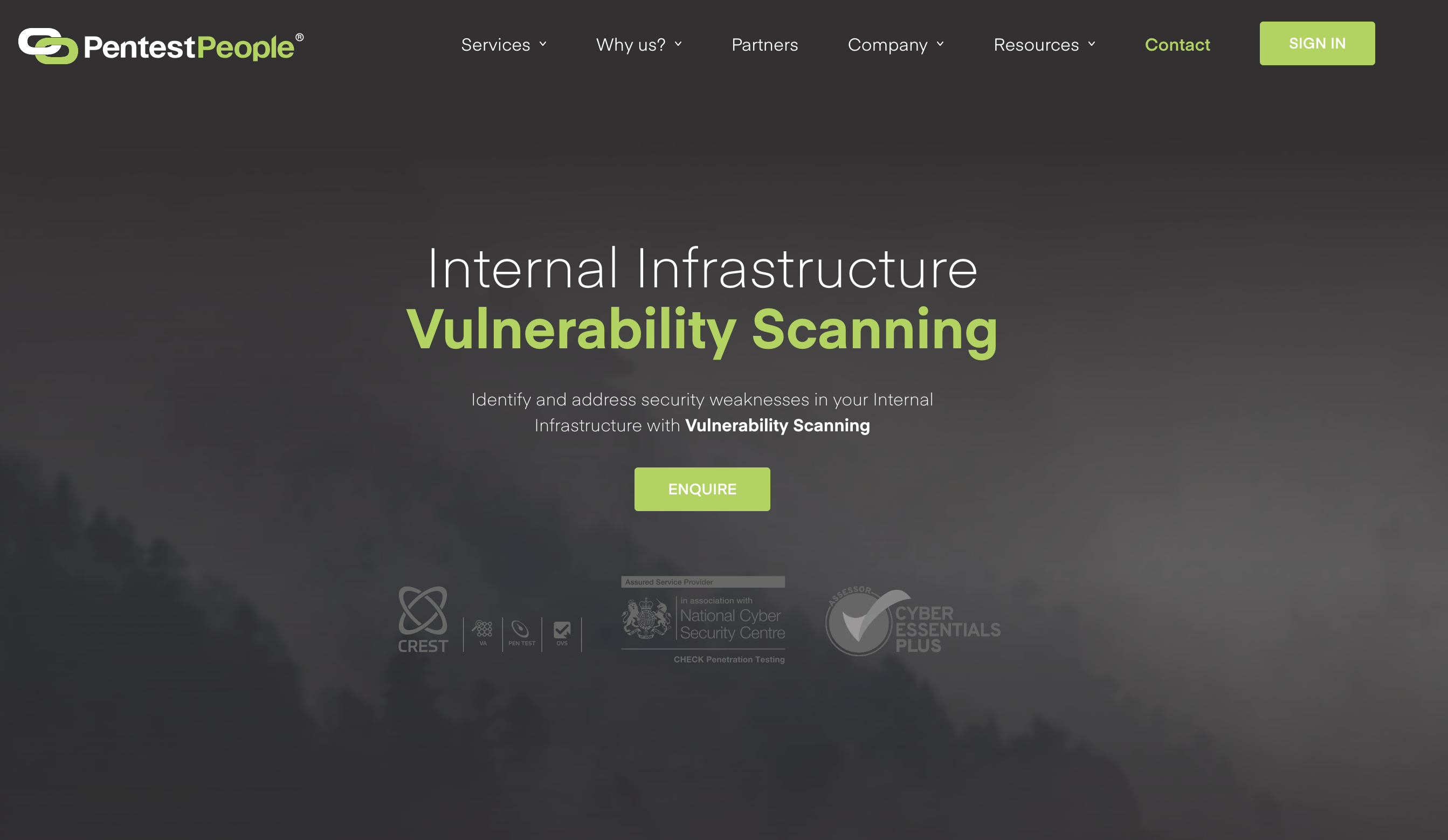 Internal Vulnerability Scanning